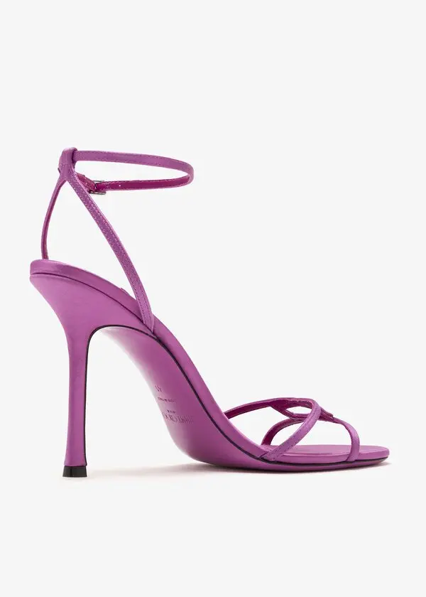 JIMMY CHOO Open-toe High-heeled Sandals With Adjustable Buckle