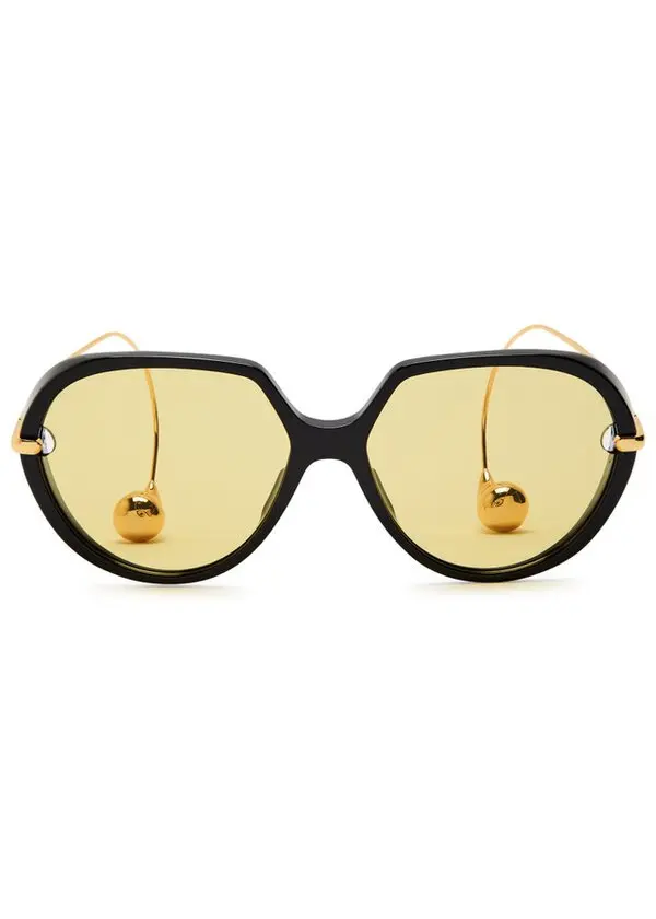Bottega Veneta Drop Oversized Sunglasses