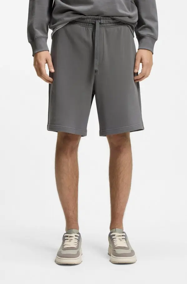 Hugo Boss Logo-embroidered Drawstring Shorts