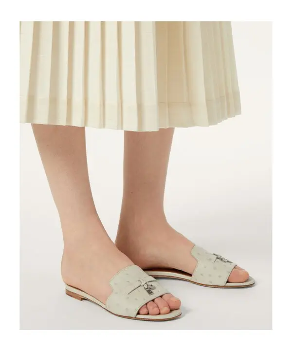 Loro Piana Summer Charms Sandal
