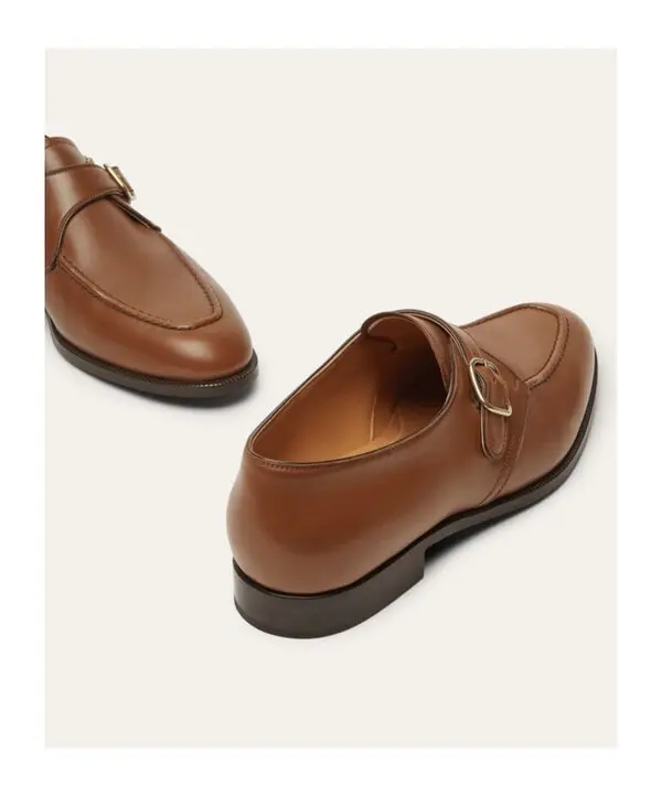 Loro Piana Sergio Monk Strap Derby Shoes