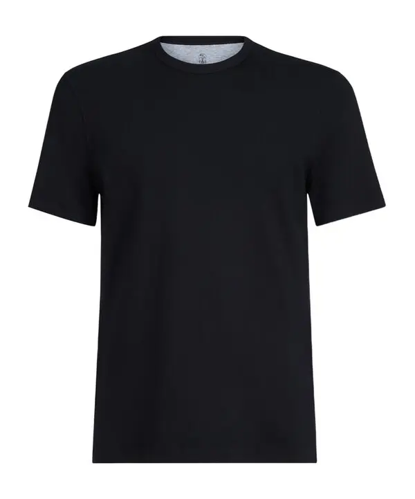 Brunello Cucinelli Ribbed Crew-neck T-shirt
