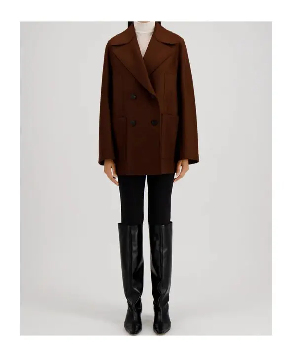 Harris Wharf London Double-breasted Wool Jacket