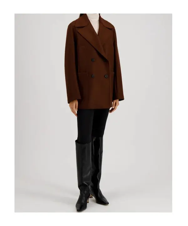 Harris Wharf London Double-breasted Wool Jacket
