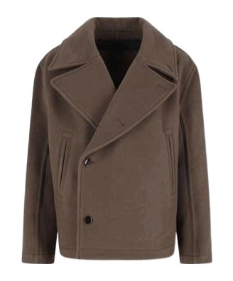 LEMAIRE Double-breasted Long-sleeved Coat