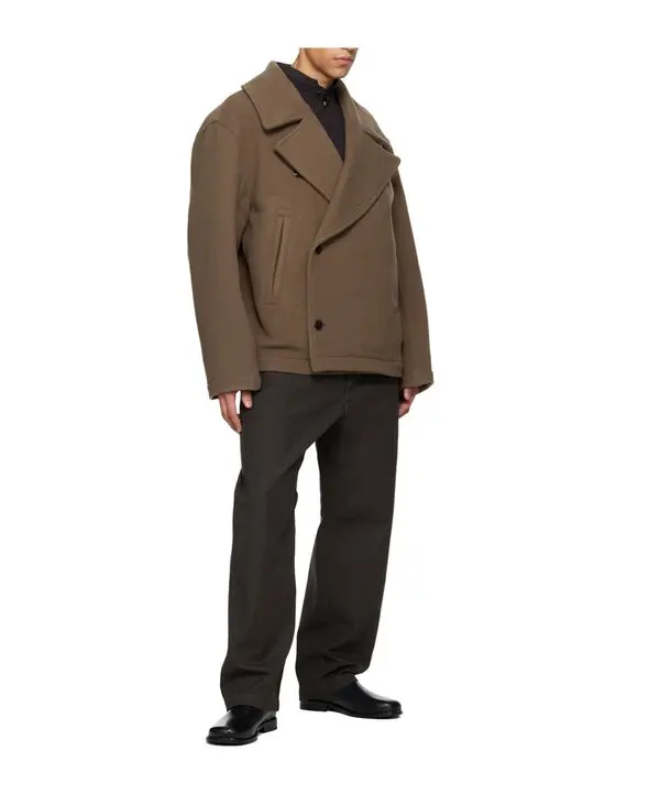 LEMAIRE Double-breasted Long-sleeved Coat