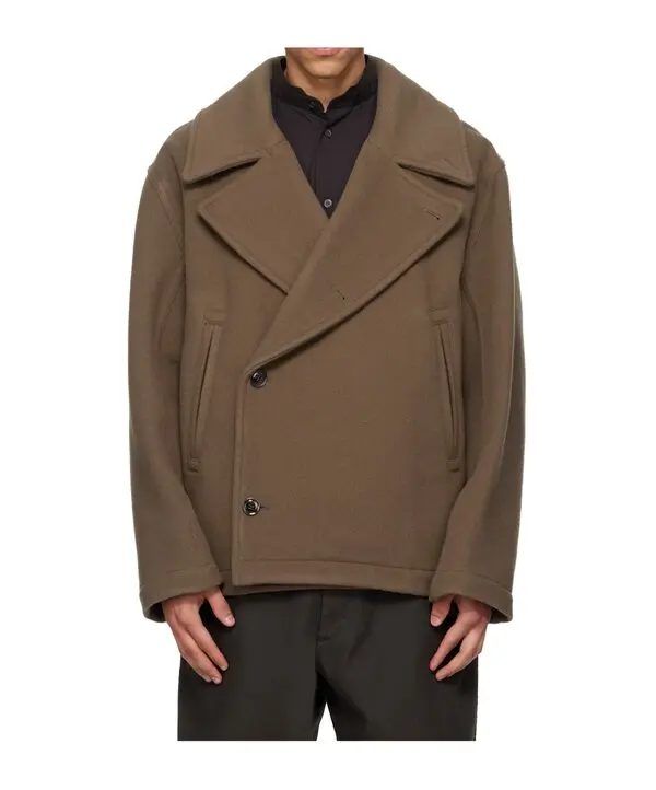 LEMAIRE Double-breasted Long-sleeved Coat