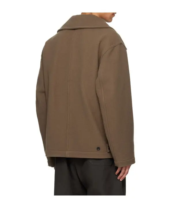 LEMAIRE Double-breasted Long-sleeved Coat