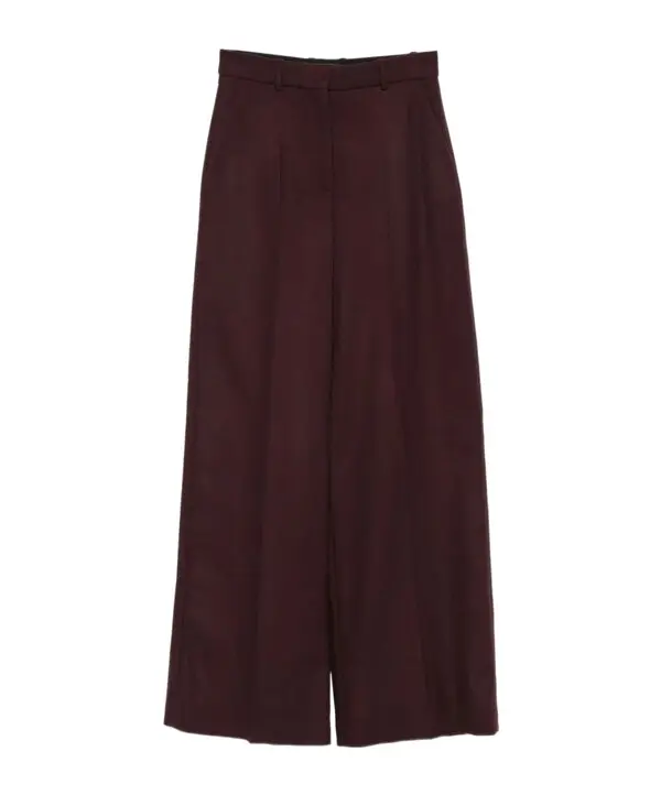 JOSEPH Alana Pleated-front Trousers