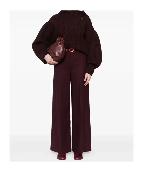 JOSEPH Alana Pleated-front Trousers