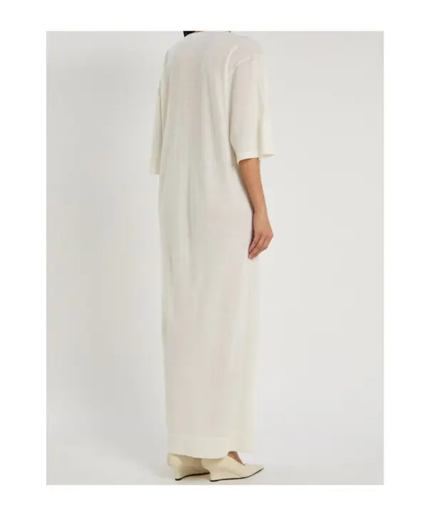 TOTEME Fine-knit Wool Maxi Tee Dress