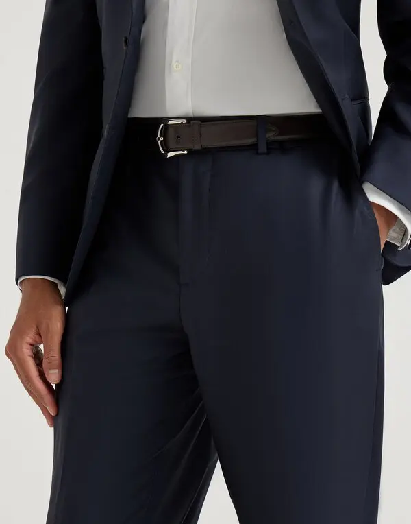 Brunello Cucinelli Tapered-leg Wool Trousers