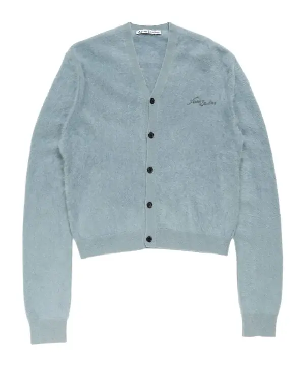 Acne Studios V-neck Fuzzy Cardigan