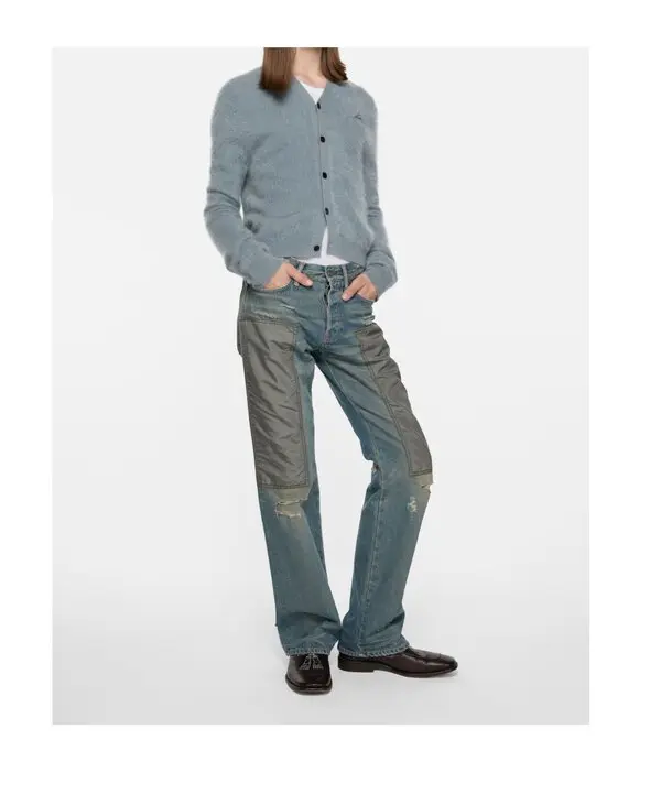 Acne Studios V-neck Fuzzy Cardigan