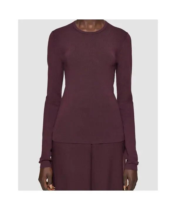 JOSEPH Long-sleeve Round-neck Sweater