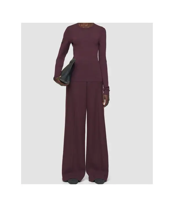 JOSEPH Long-sleeve Round-neck Sweater