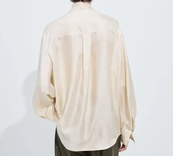 Bottega Veneta Viscose Twill Blouse With Pleated And Tie Details