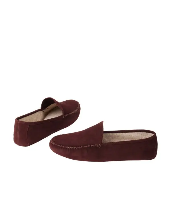Loro Piana Maurice Slipper - Wild Plum