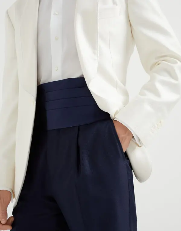 Brunello Cucinelli Satin Belt