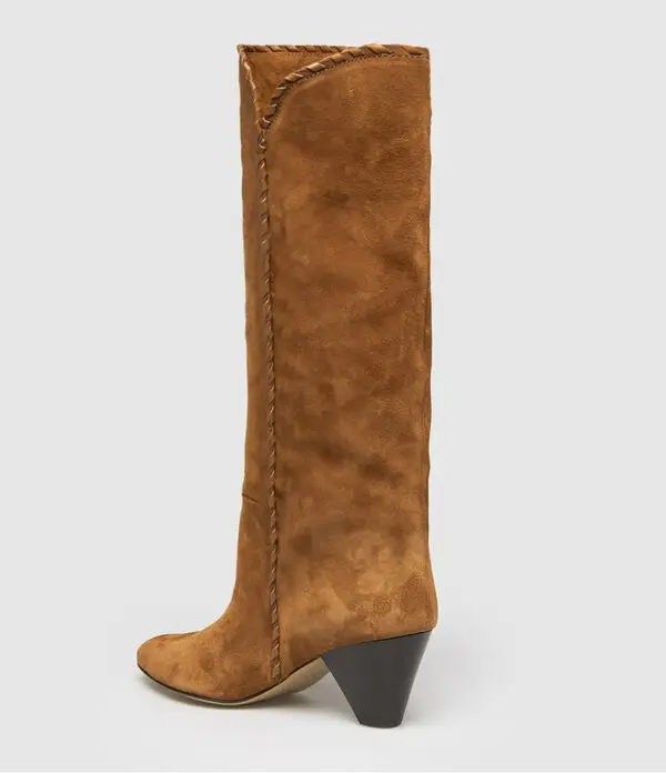 Isabel Marant Étoile Pointed Toe Braided Boots