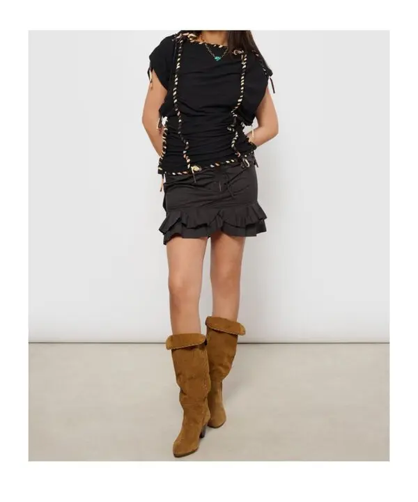 Isabel Marant Étoile Pointed Toe Braided Boots