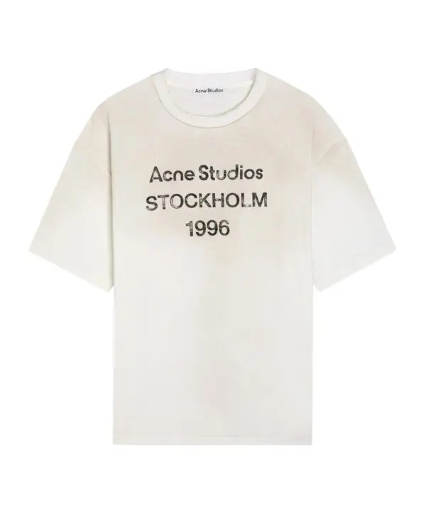 Acne Studios Exford Printed Cotton-blend T-shirt