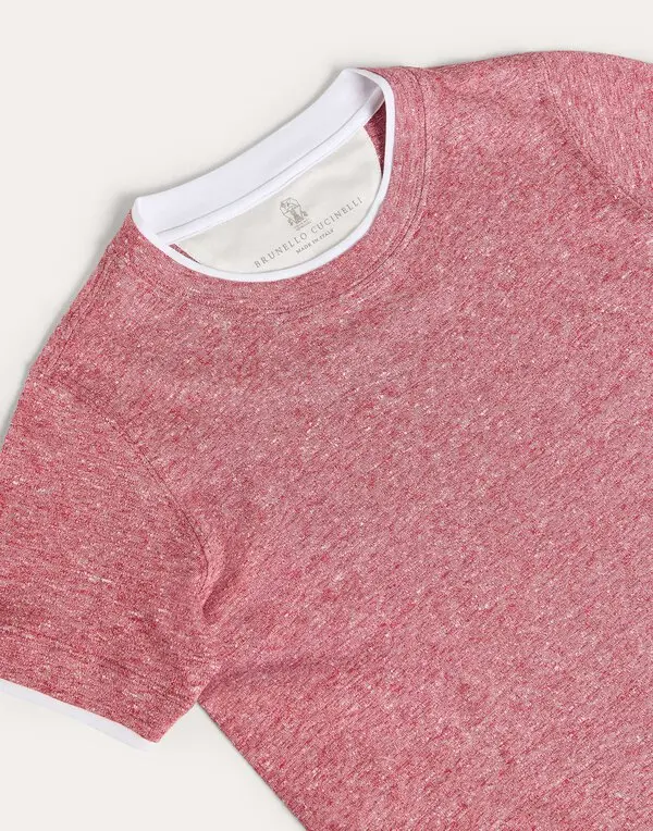 Brunello Cucinelli Linen And Cotton Jersey T-shirt