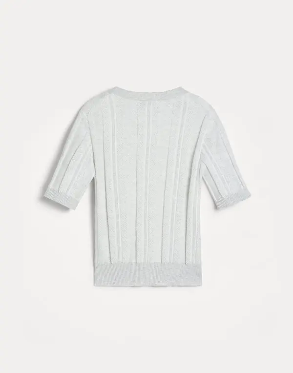 Brunello Cucinelli Jacquard-textured T-shirt