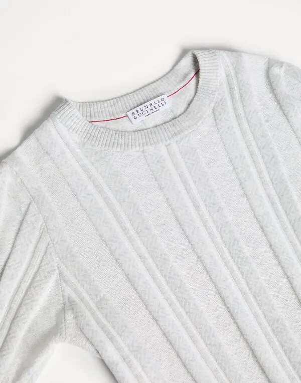 Brunello Cucinelli Jacquard-textured T-shirt