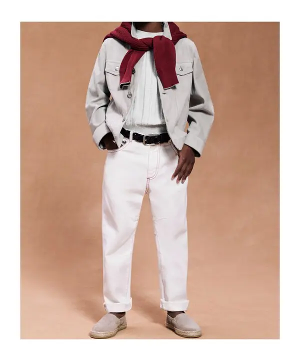 Brunello Cucinelli Jacquard-textured T-shirt