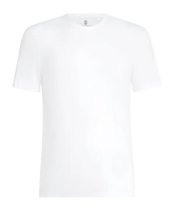 Brunello Cucinelli Ribbed Crew-neck T-shirt