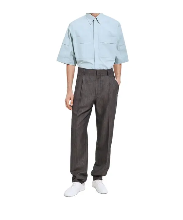 Bottega Veneta Wool And Mohair Pants