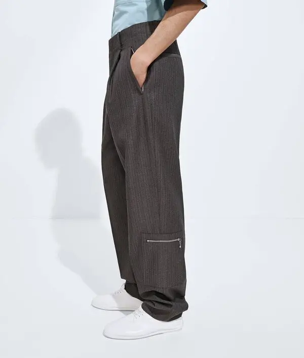 Bottega Veneta Wool And Mohair Pants