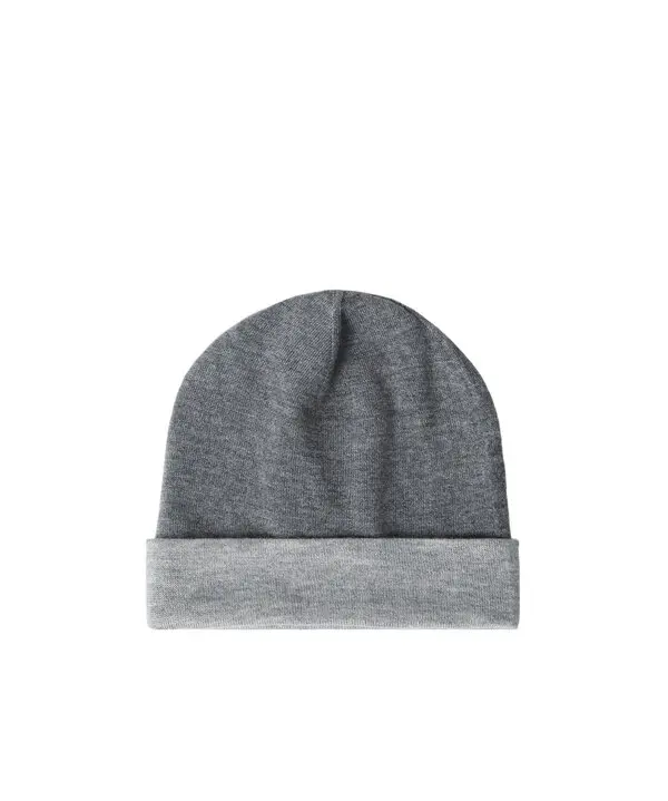 Brunello Cucinelli Soft Fine-knit Beanie - Dark Gray