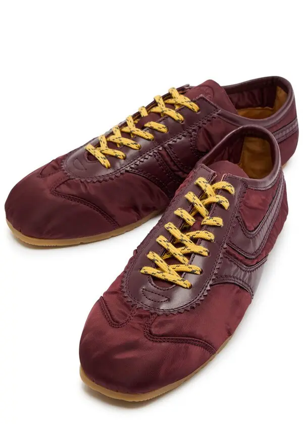Dries Van Noten Dustin Panelled Nylon Sneakers - Multicolor