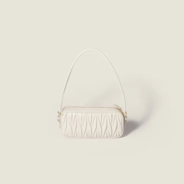 Miu Miu Matelassé Nappa Leather Pouch