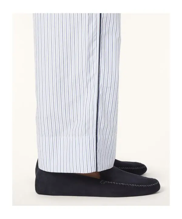Loro Piana Maurice Slipper - Navy Blue