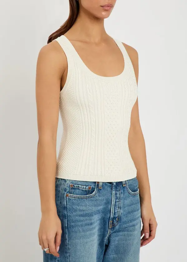 J.W.ANDERSON Cable Knit Tank Top