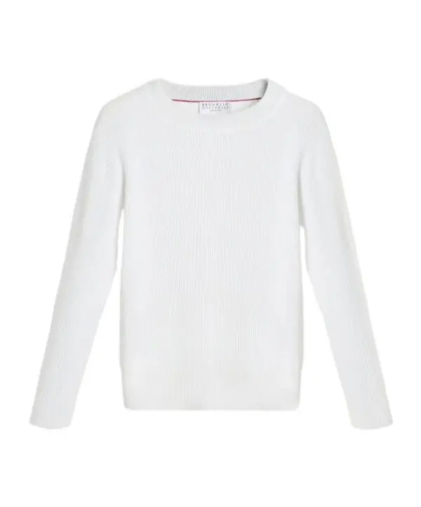 Brunello Cucinelli Ribbed-knit Cotton Jumper