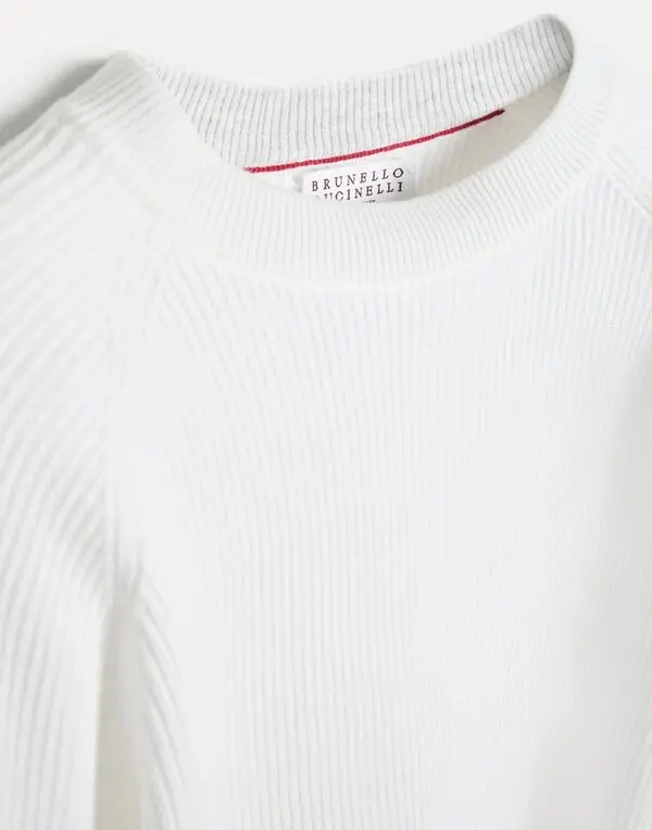 Brunello Cucinelli Ribbed-knit Cotton Jumper