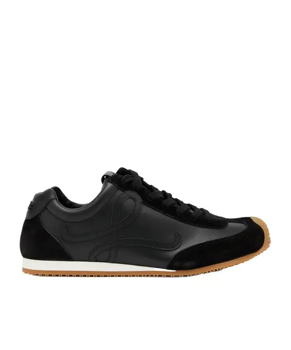 Loewe Ballet Runner 2.0 Panelled Leather Sneakers