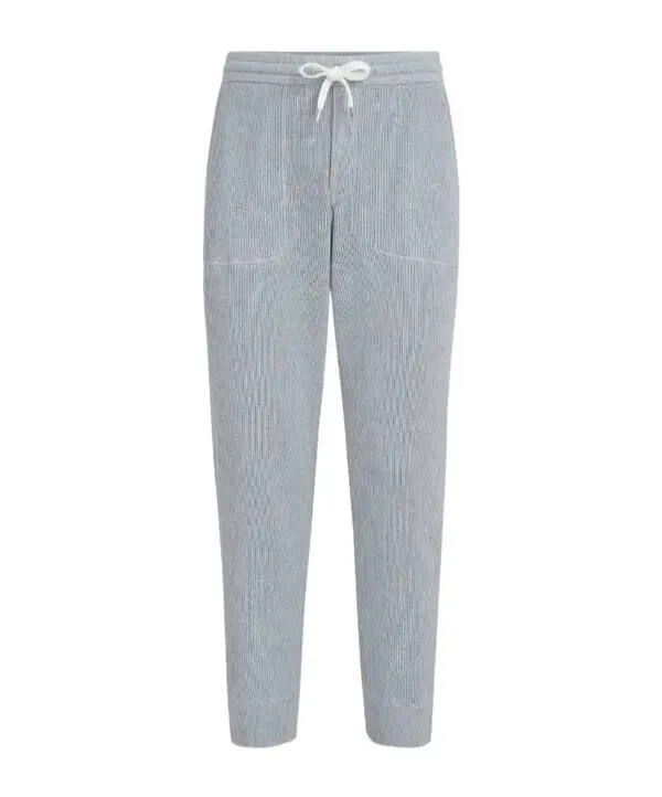 Brunello Cucinelli Ribbed-knit Track Pants