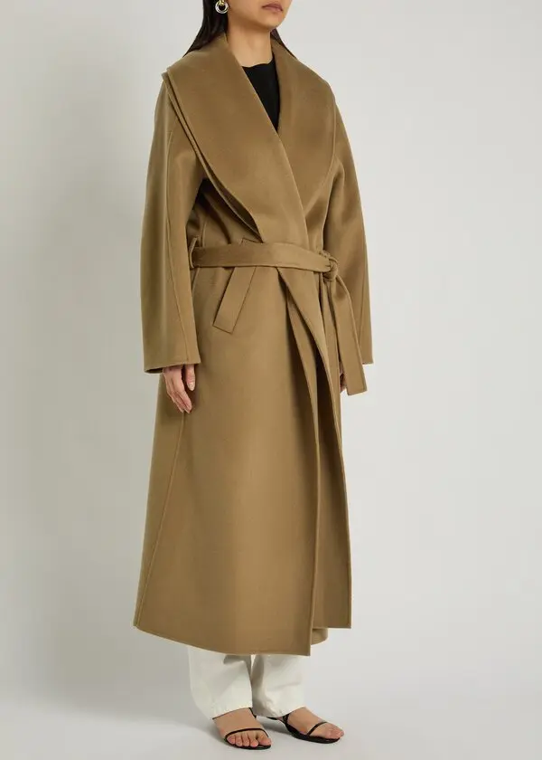 RÓHE Double-faced Belted Wool And Cashmere-blend Coat