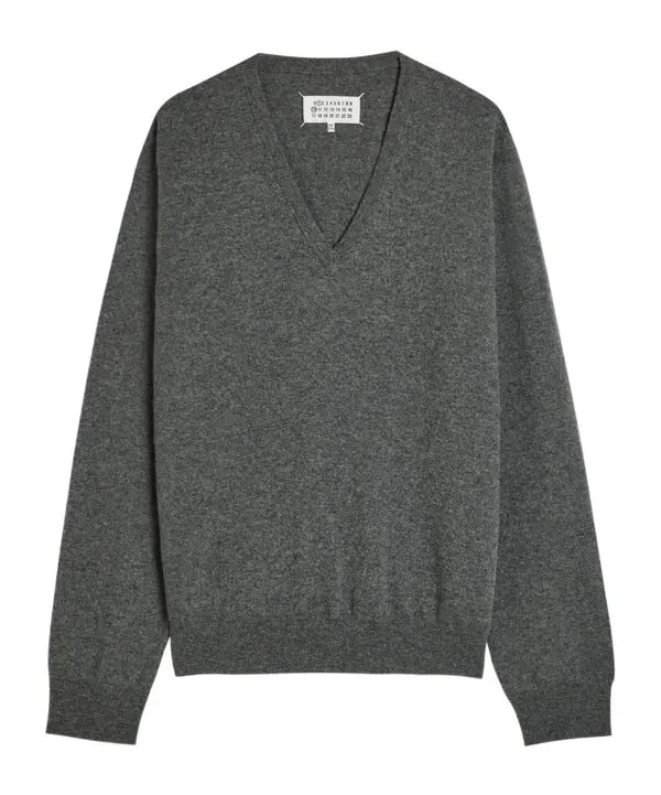MAISON MARGIELA V-neck Wool Jumper