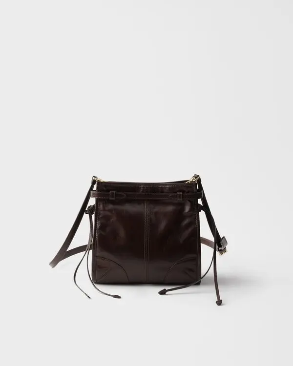 Prada Bonnie Leather Mini Shoulder Bag