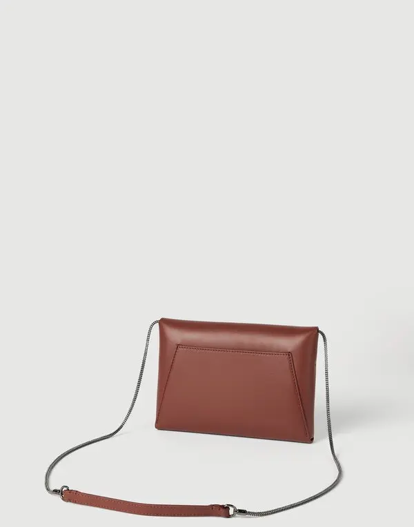 Brunello Cucinelli Duo Flap Chain-strap Shoulder Bag