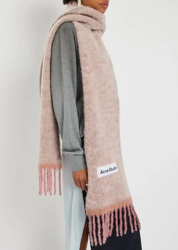 Acne Studios Valley Wool-blend Scarf