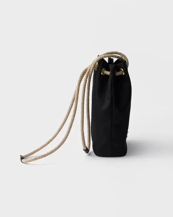 Prada Drawstring Clutch - Black
