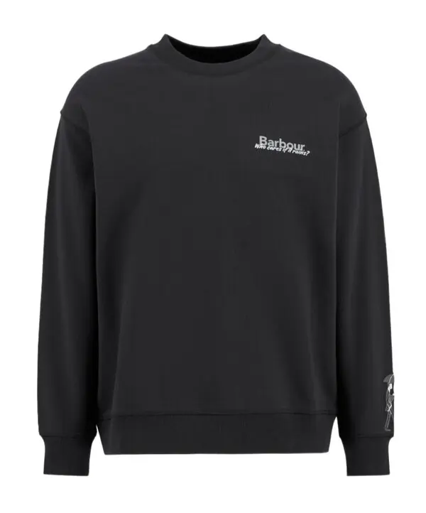 Barbour Logo-print Water-resistant Sweatshirt