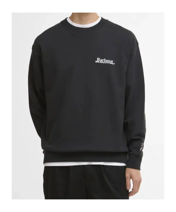 Barbour Logo-print Water-resistant Sweatshirt